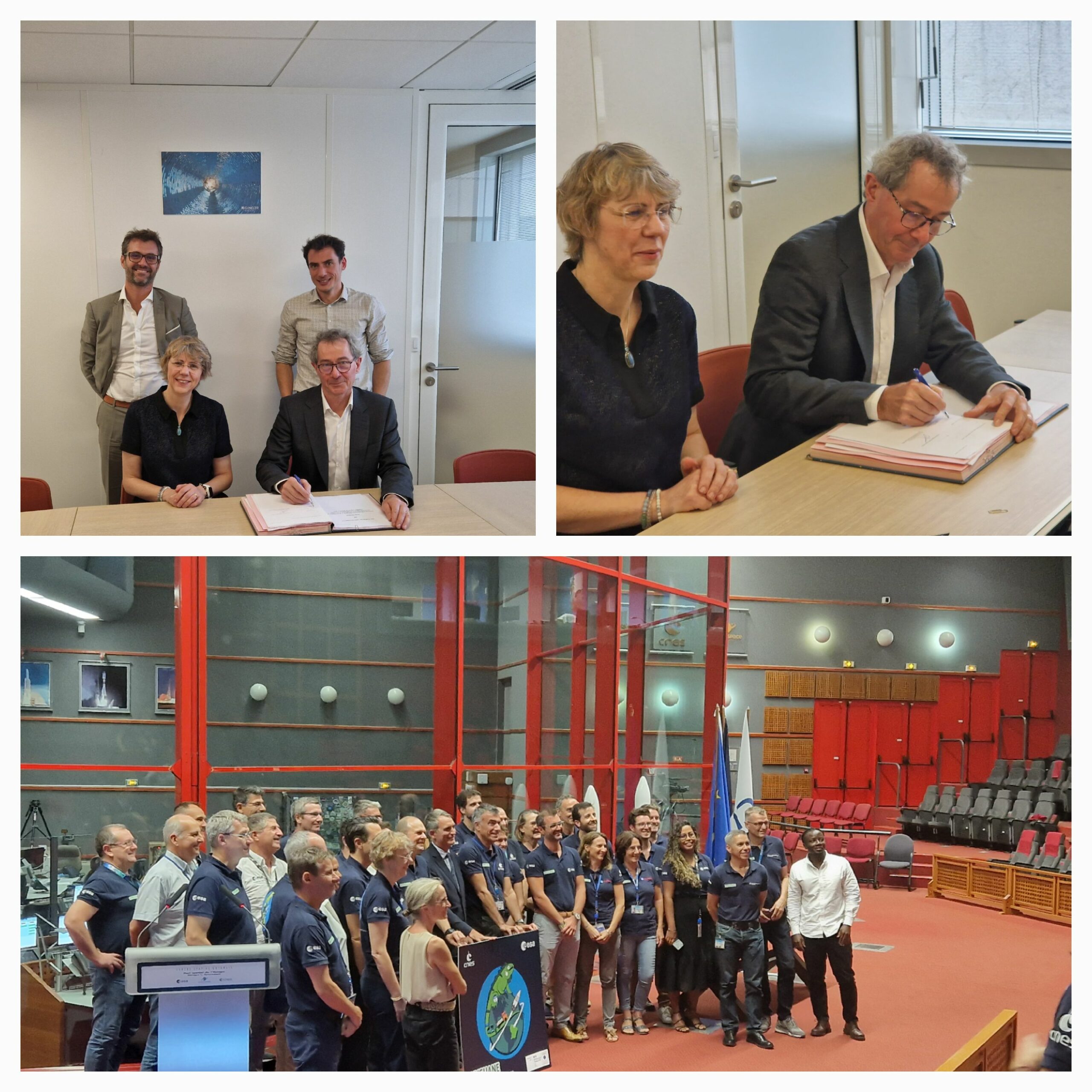 Signature de la phase 2 du projet HYGUANE entre l’Agence Spatiale ...